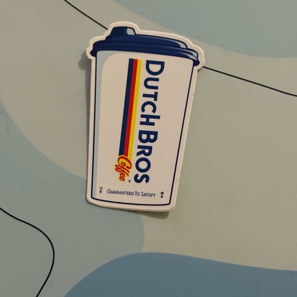Dutch Bros | Design | Dutch Bros Coffee Cup Sticker With Blue And ...
